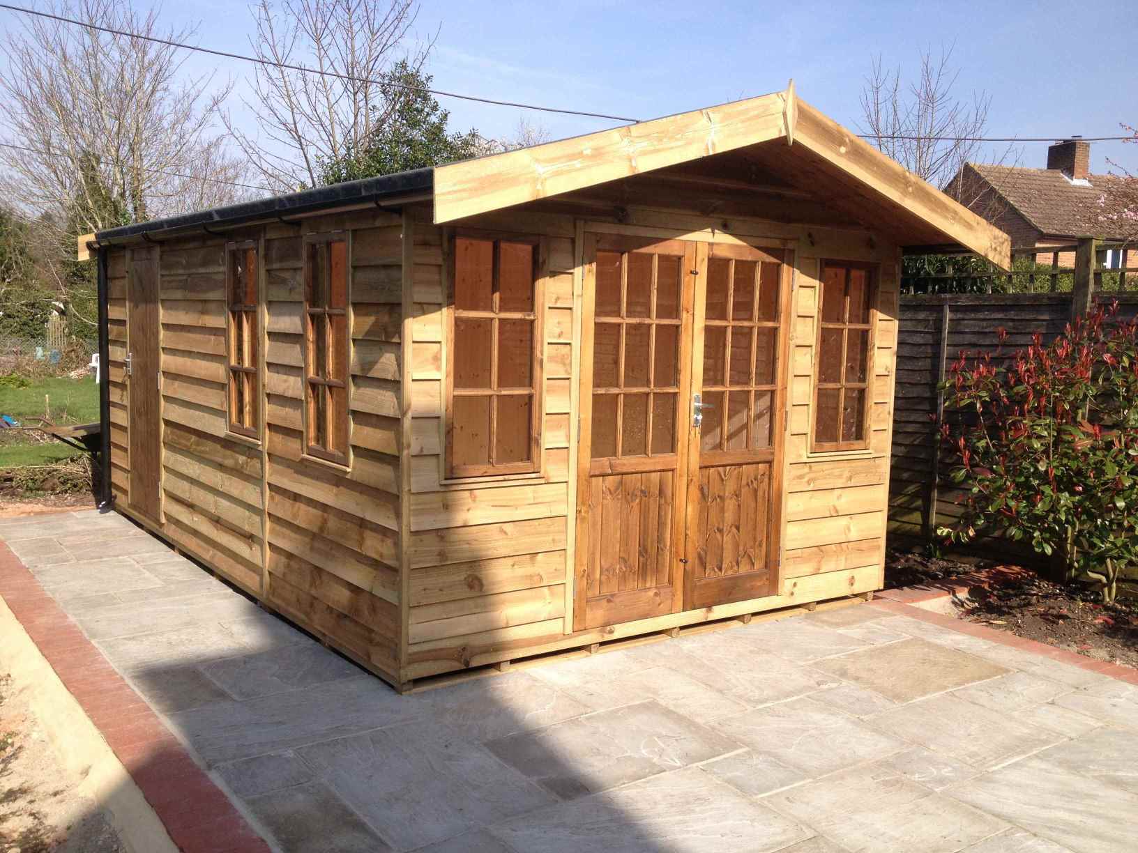 Feather Edge Cladding heavy Duty Only MB Garden Building Feather Edge Cladding heavy Duty Only MB Garden Building